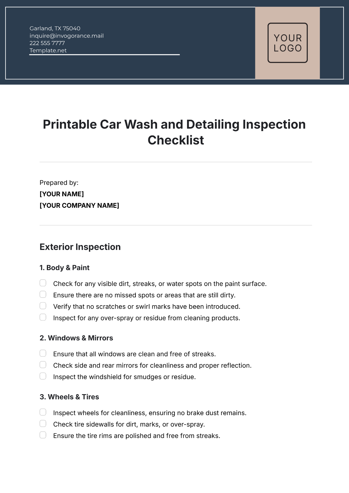 Printable Scaffold Inspection Checklist Free Template - Free Printable ...
